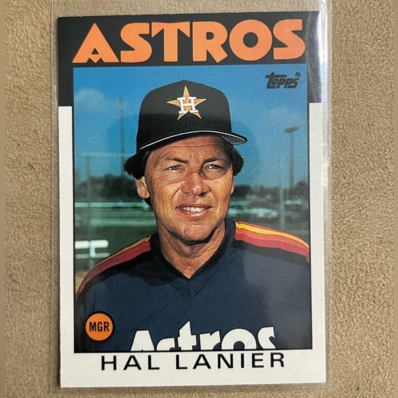 Other | 1986 Topps Tiffany Set Hal Lanier | Poshmark